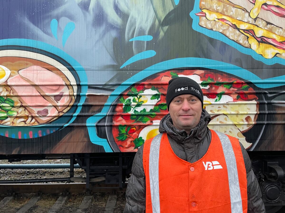 Ukraine food train delivers nourishment to places where invasion has ...