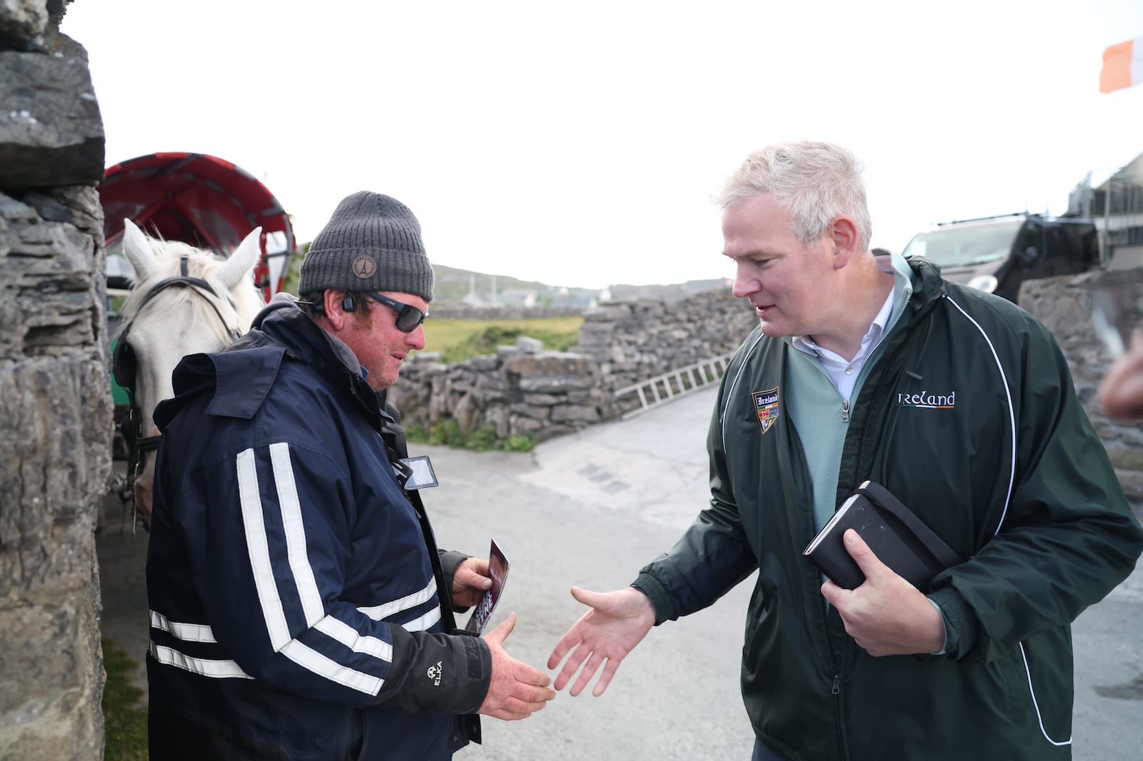 An unusual Galway byelection canvass involves a seven-minute flight ...