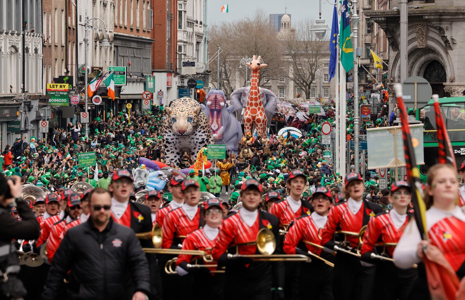 St Patrick’s Day 2025: Large crowds attend parades in Dublin and around ...