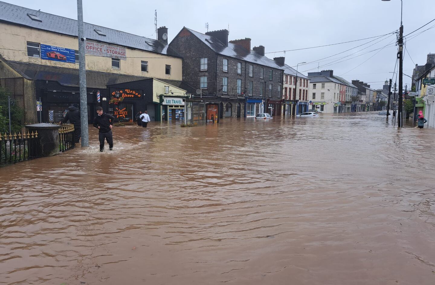 In pictures: Storm Babet brings heavy rain and flooding to Ireland ...