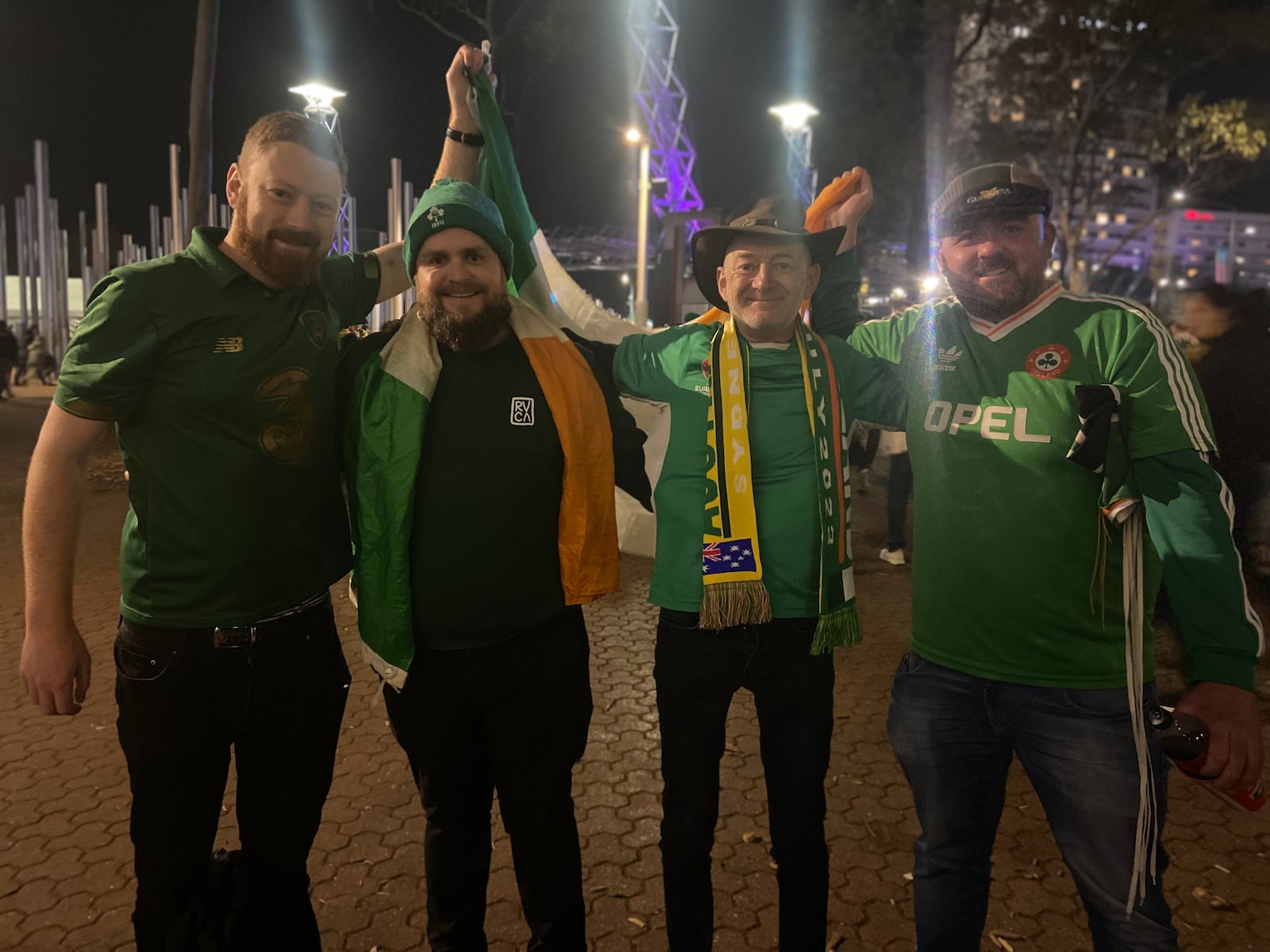 ‘They did us proud’: Irish fans celebrate in Sydney despite 1-0 defeat ...
