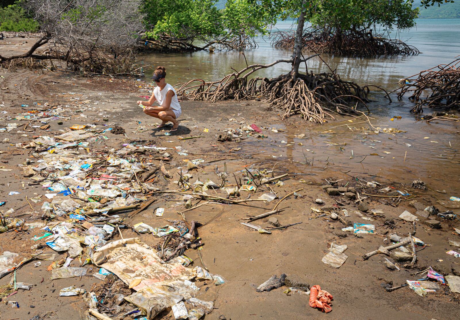 Plastic colonialism: ‘A stream of plastic debris, stretching miles, is ...