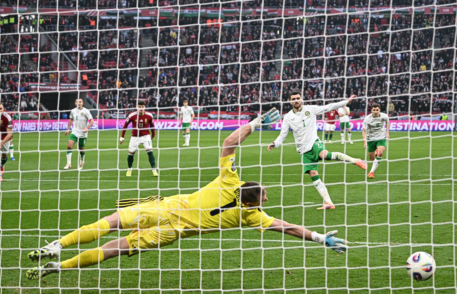 Hungary v Ireland: Troy Parrott completes hat-trick at the death to ...