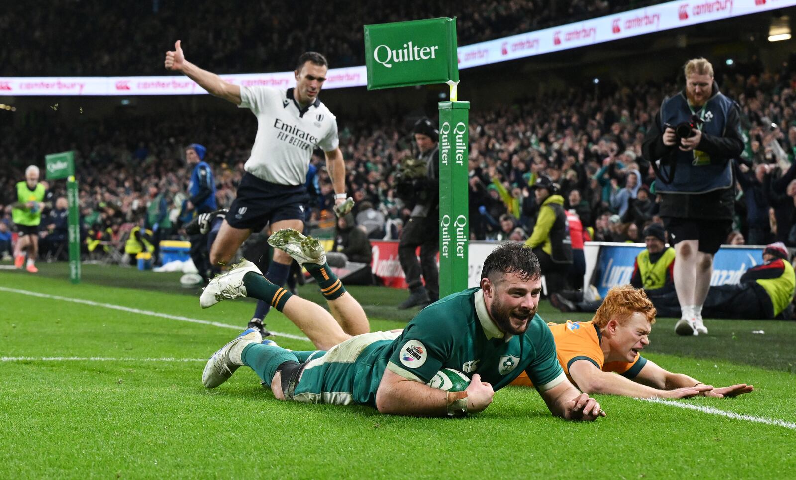 Ireland 46 Australia 19 (FT) - record win over the Wallabies as it ...