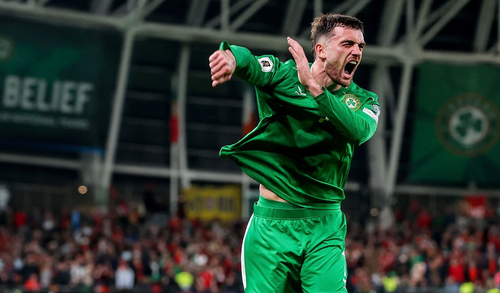 Ireland v Portugal: Troy Parrott scores twice as Ireland secure ...