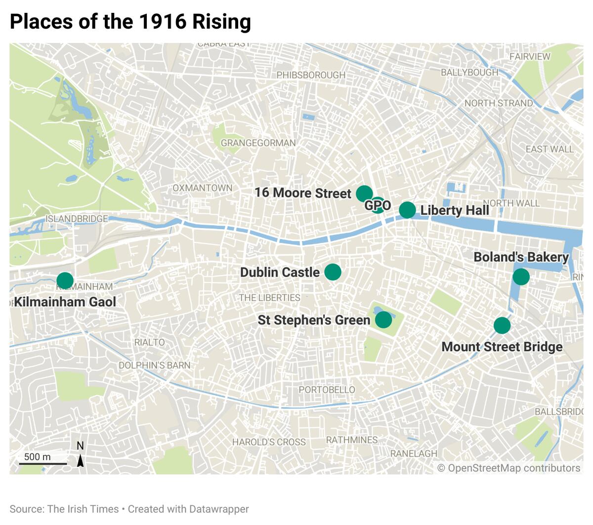 Places of the 1916 Rising – The Irish Times