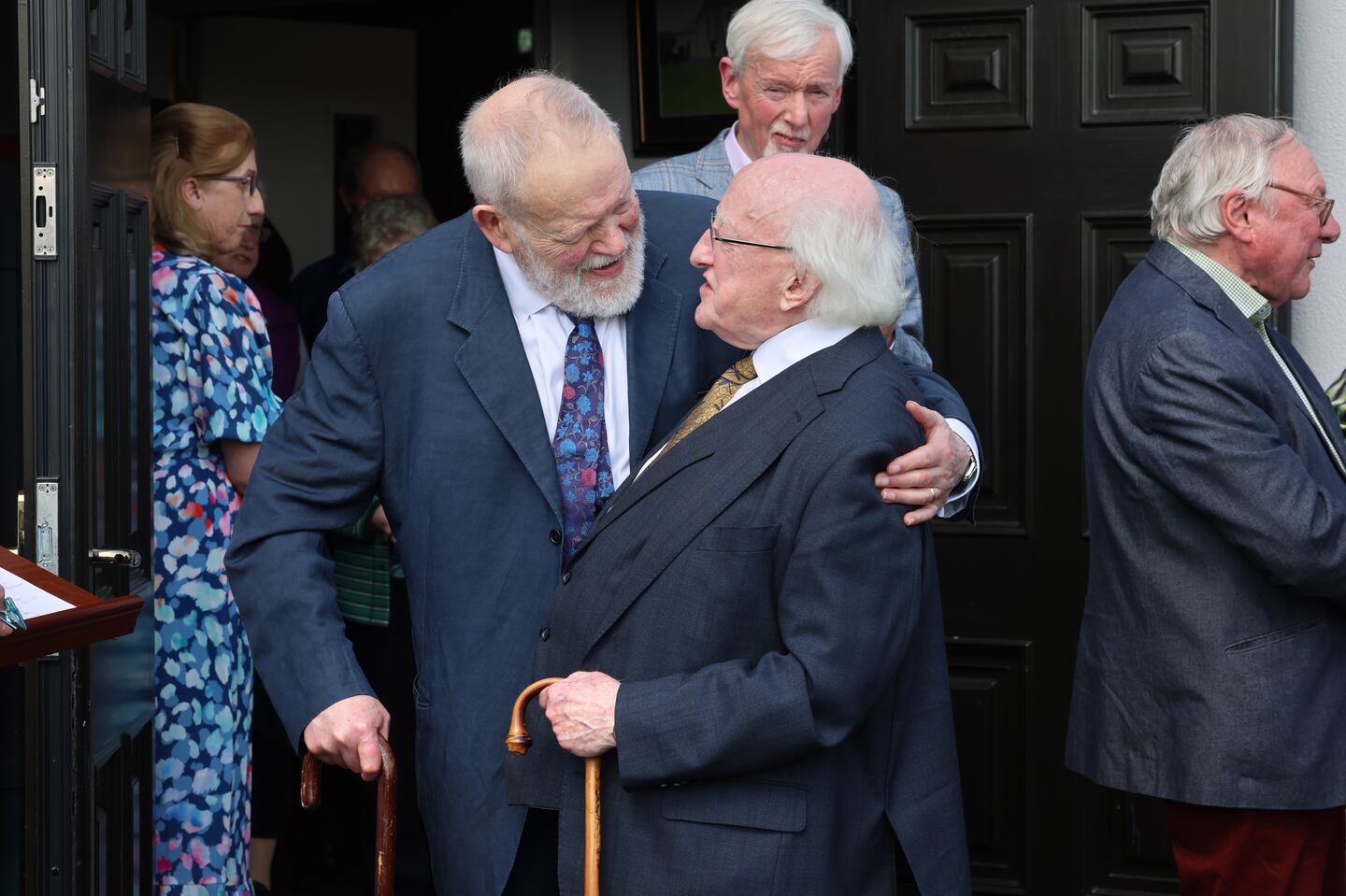 Michael D Higgins leads tributes to Michael Longley: ‘One of the ...
