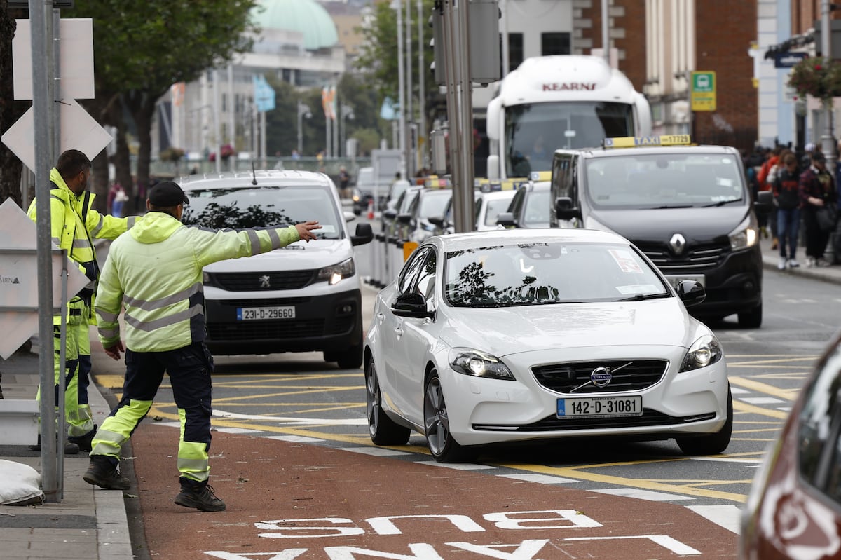 Dublin city centre traffic plan to get first rush-hour test today – The ...