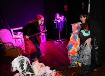 Screaming children chased by blood-soaked clowns spill out of Dublin ...