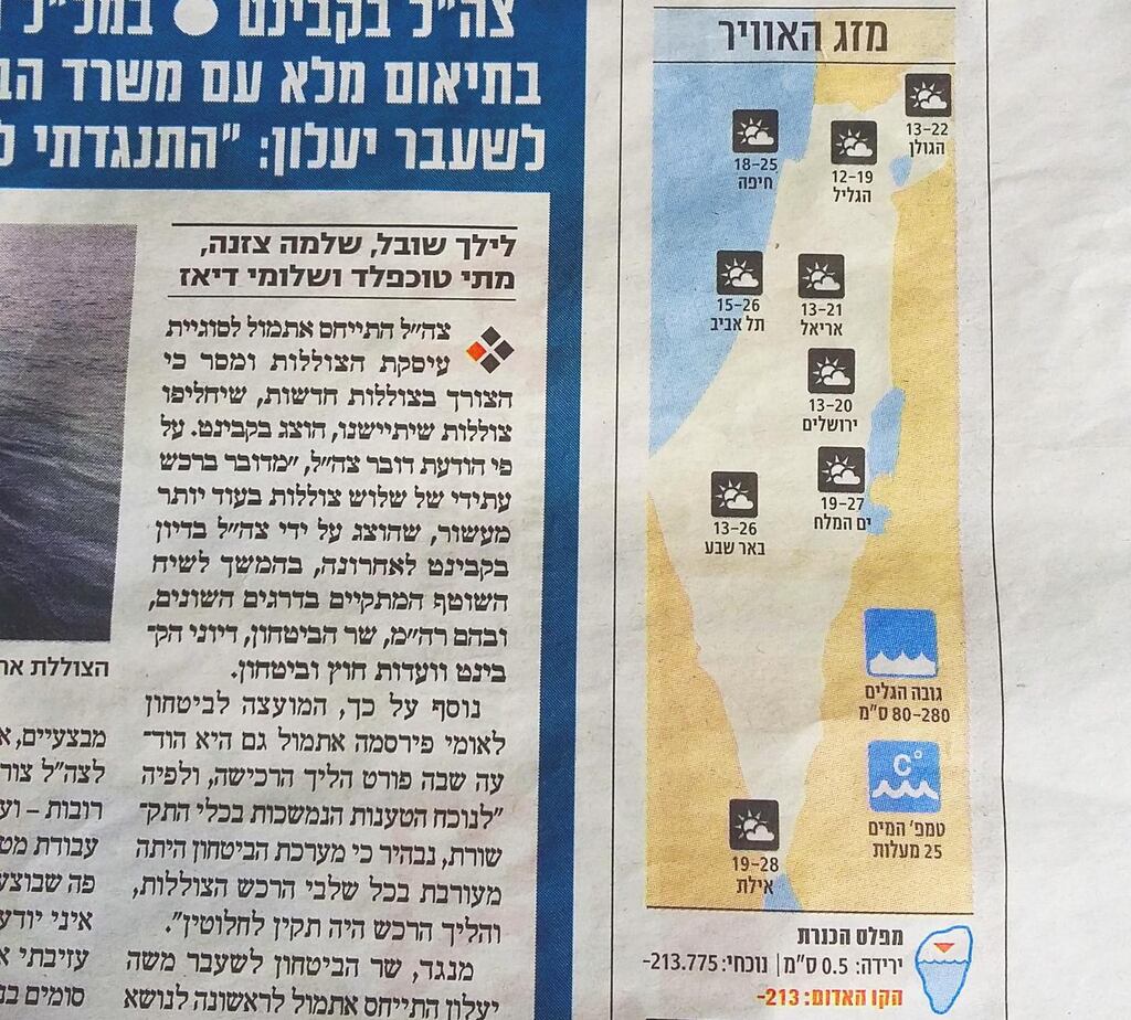 The politics of weather maps in Israel and Northern Ireland – The Irish ...