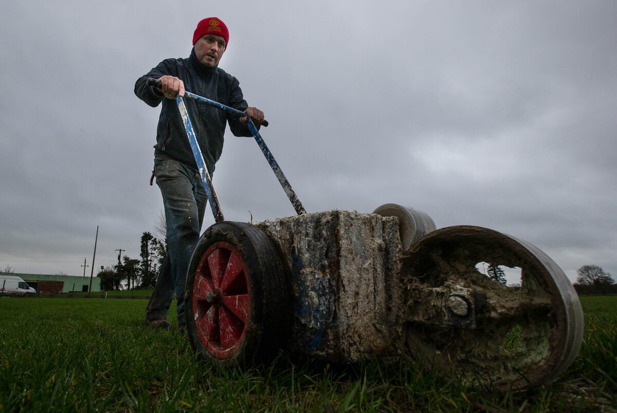 ‘I make a mark in the grass with my foot as I go.’ How GAA groundstaff ...