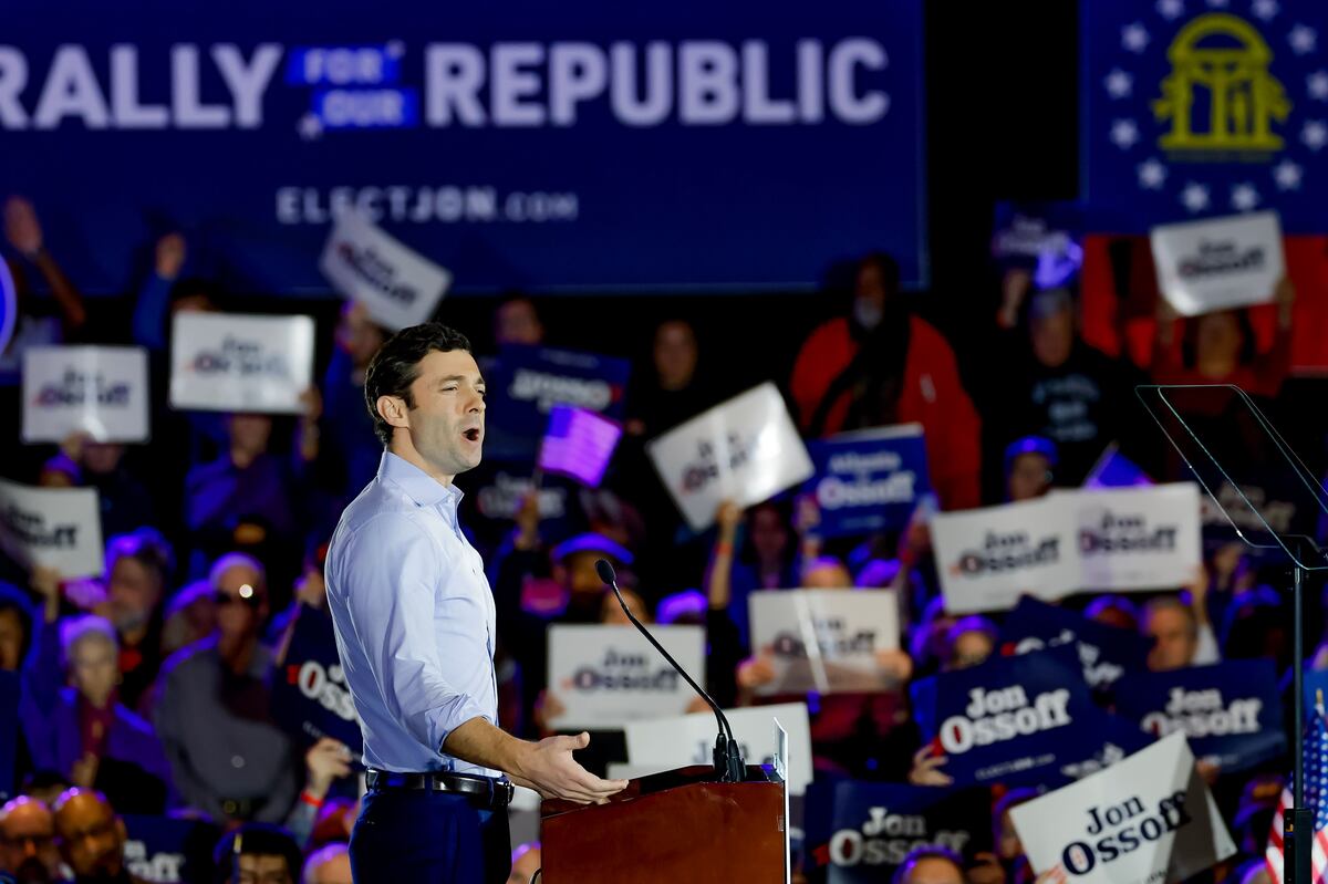 Georgia senator Jon Ossoff delivers a line that could be central to ...