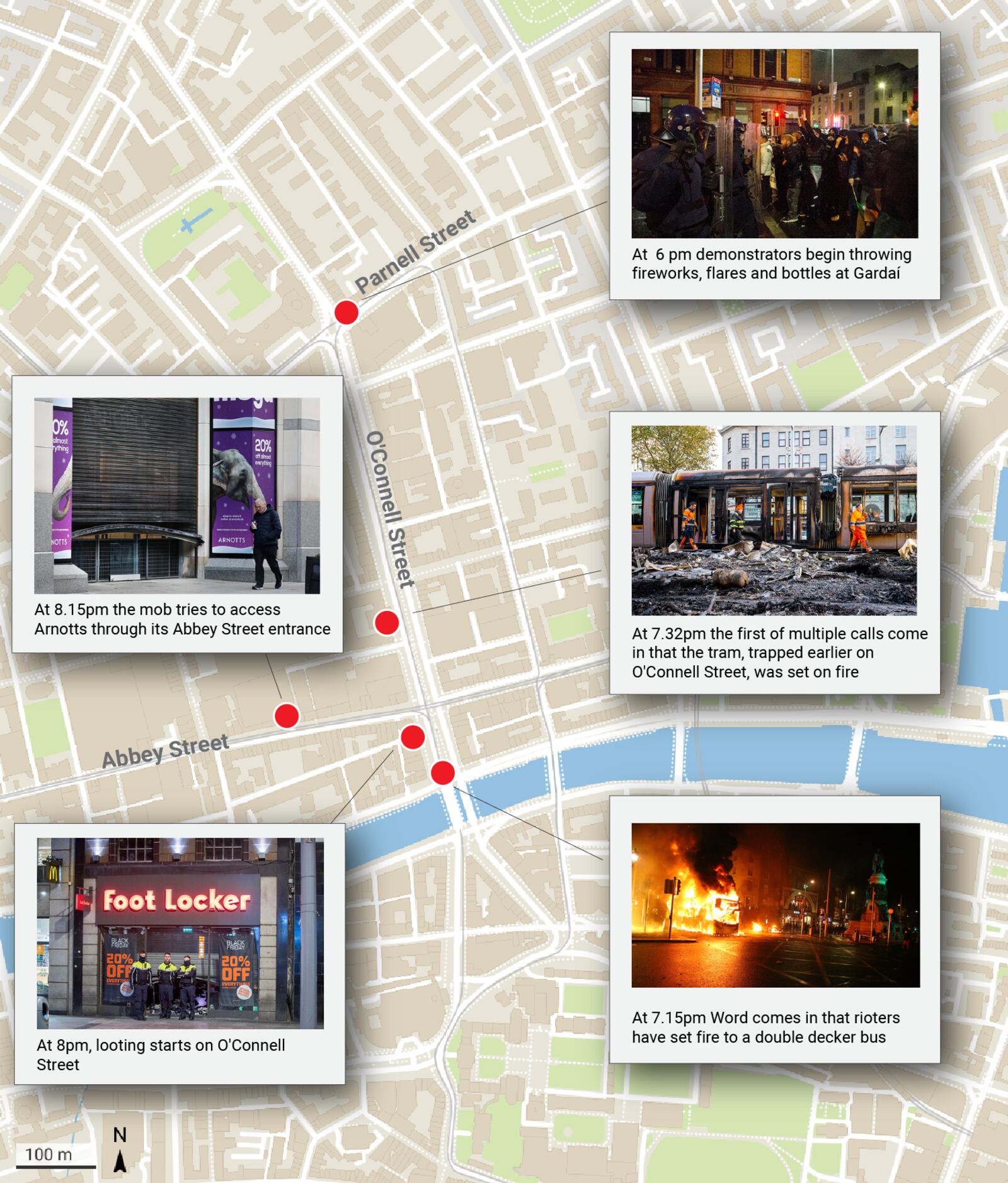 ‘It was just carnage’: Eyewitnesses and workers on the Dublin riots ...