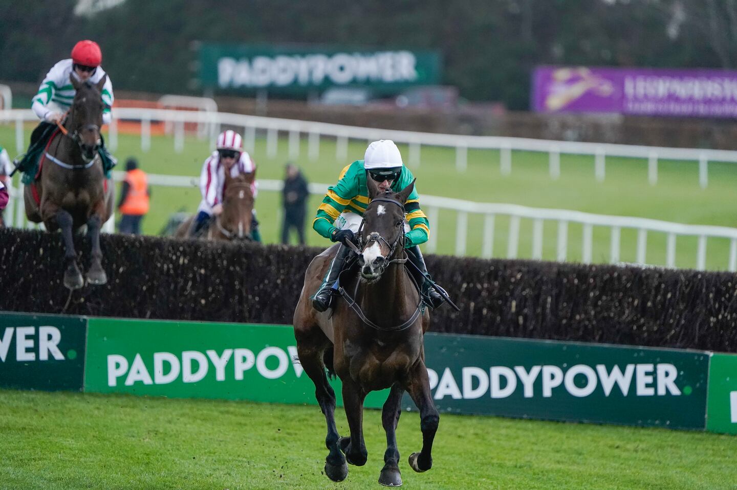 Leopardstown crowd show their love as Galopin Des Champs completes ...