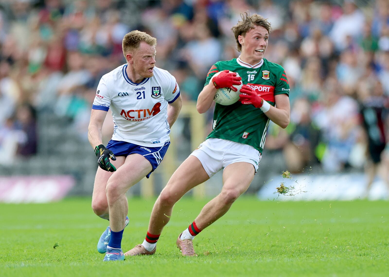 Mayo hold off late Monaghan charge to win in Clones – The Irish Times
