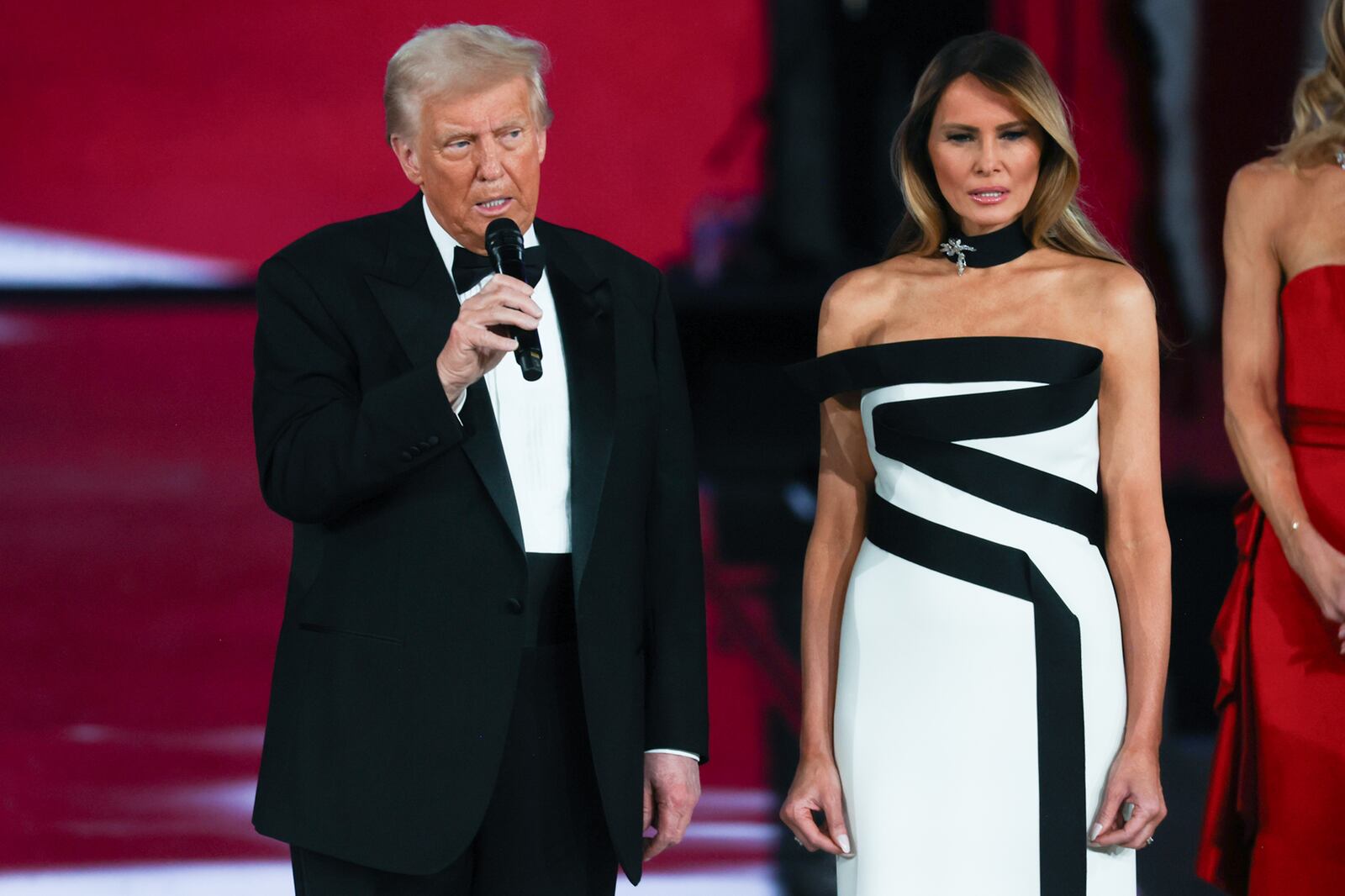 In pictures: Melania and Ivanka Trump go for glamour at Donald Trump’s ...