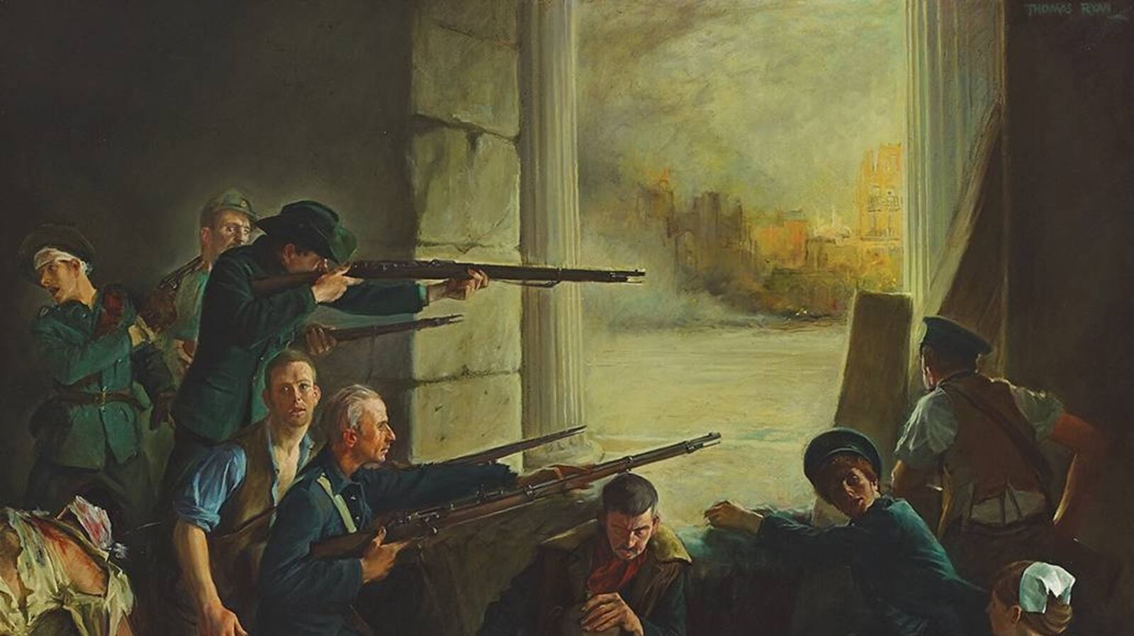Thomas Ryan obituary: A history painter of exceptional talent – The ...