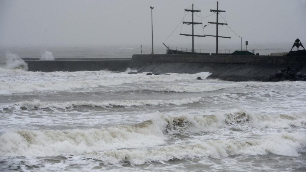 Storm level raised with gusts of 120km/h forecast – The Irish Times