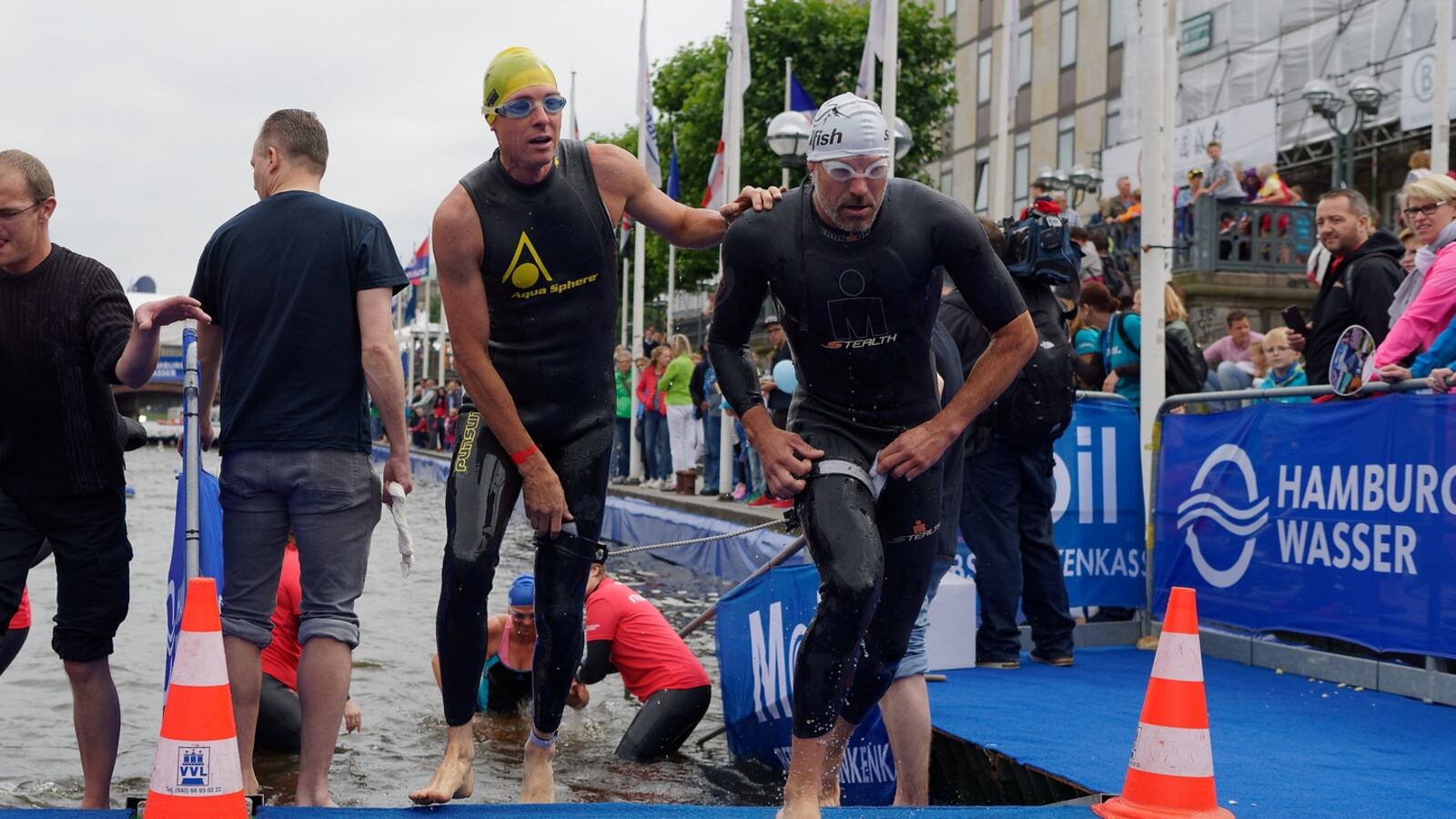 Blind triathlons: an exhilarating test of teamwork for athletes and ...