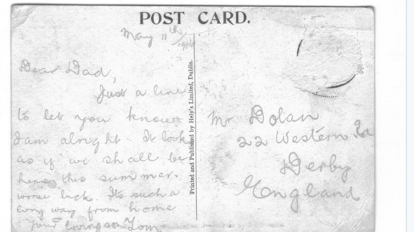 Remembering the Rising: Letters of 1916 project launched – The Irish Times