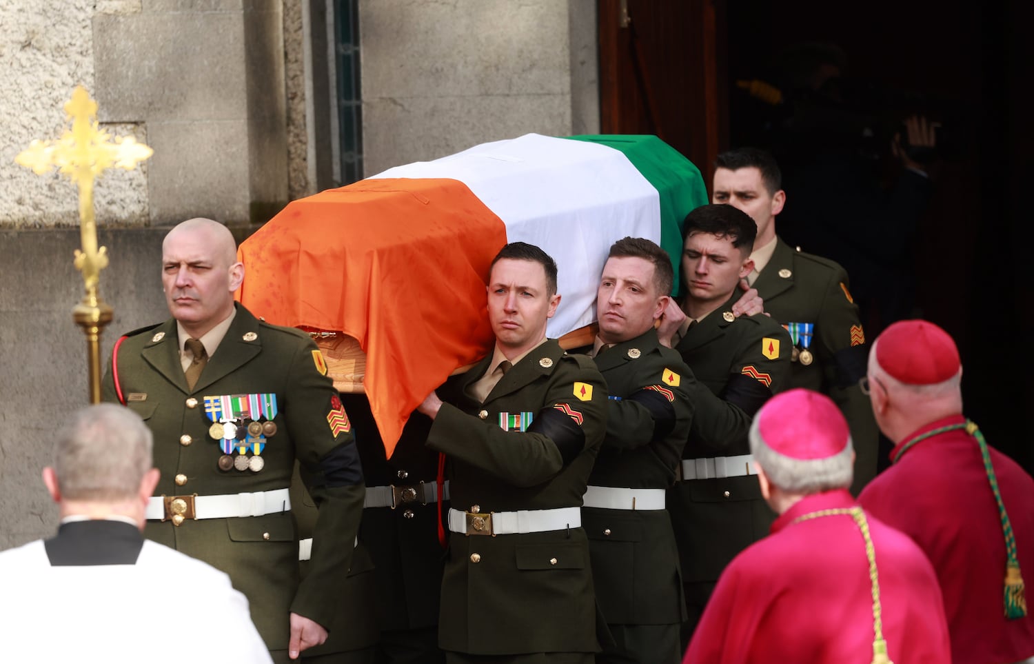 In pictures: John Bruton's funeral – The Irish Times