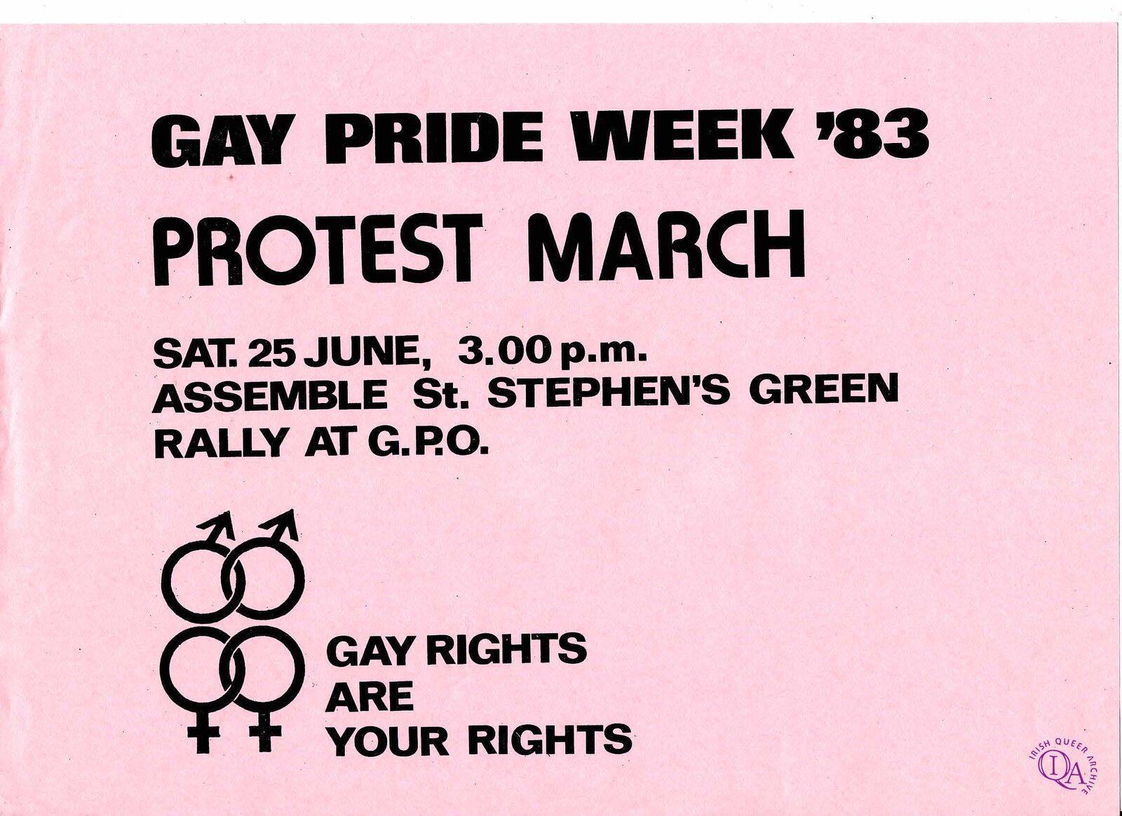 Ireland’s first Pride parade, 40 years ago: ‘We had to suffer the ...