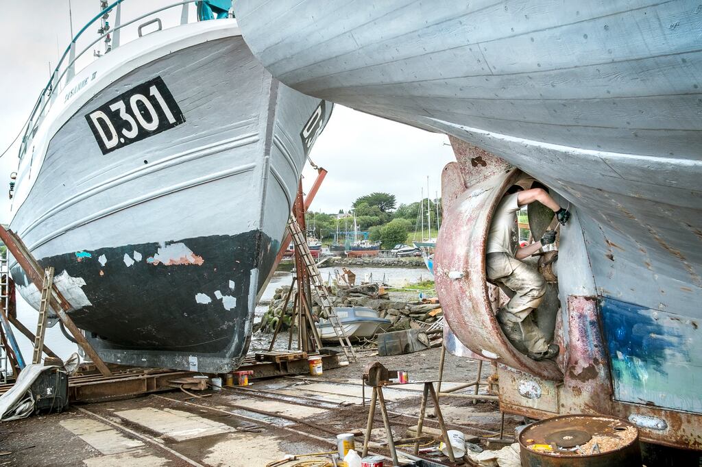 Ship shape: Inside Ireland’s last traditional boatyard – The Irish Times