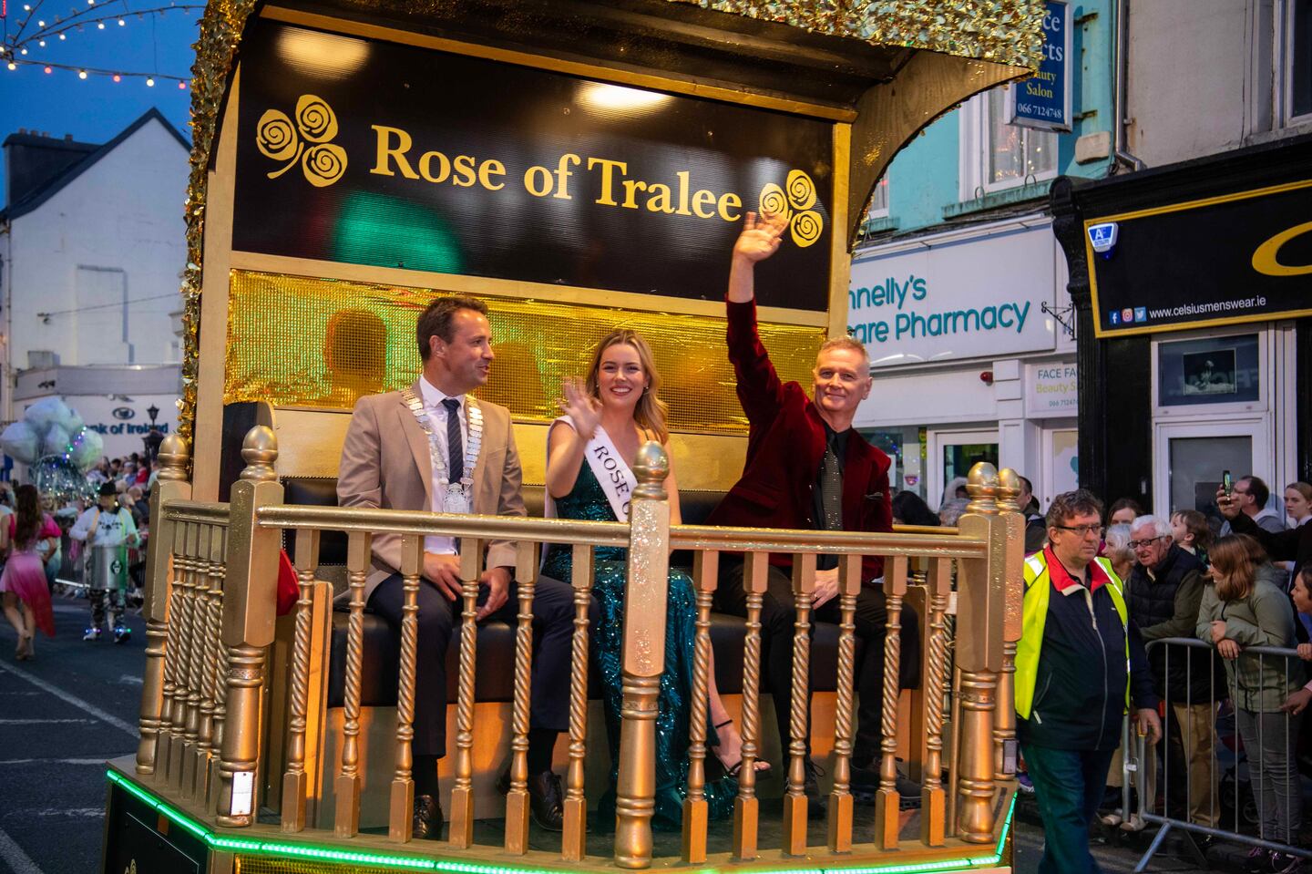 Rose of Tralee: ‘Roses at Mass. Roses going on the merries ... Time is ...