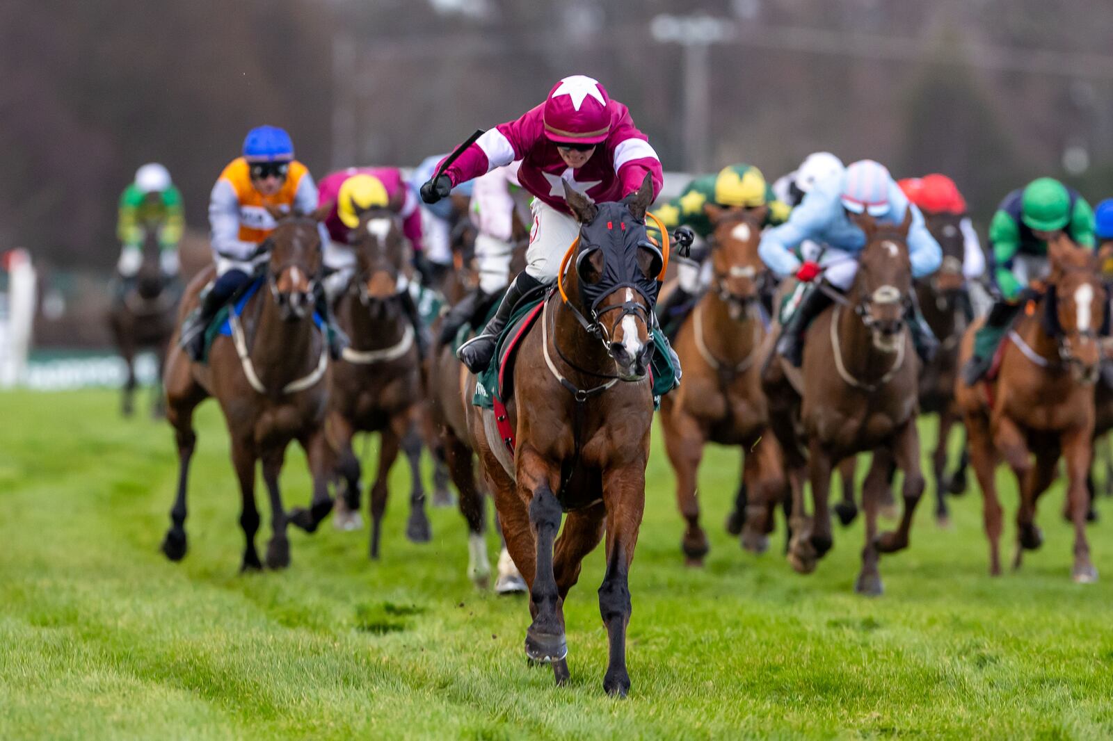 Sam Ewing completes treble after springing shock in Leopardstown ...