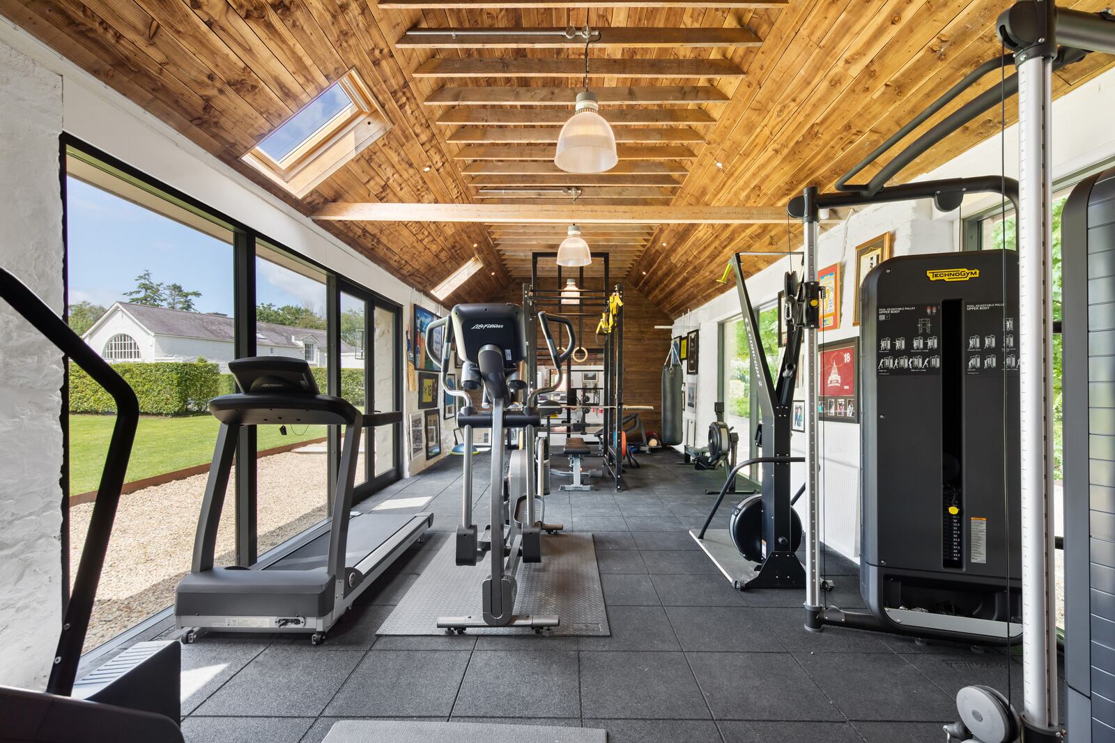 Look inside: Gandon-designed Kinsealy villa with pool, padel and ...