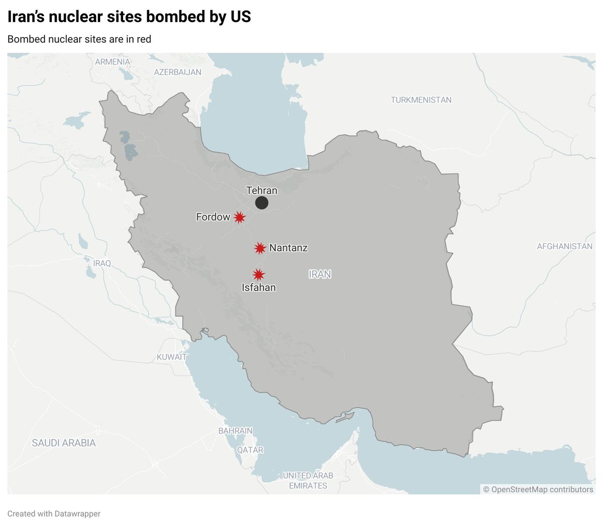 How Iran could hit back at the US and what that could mean – The Irish ...