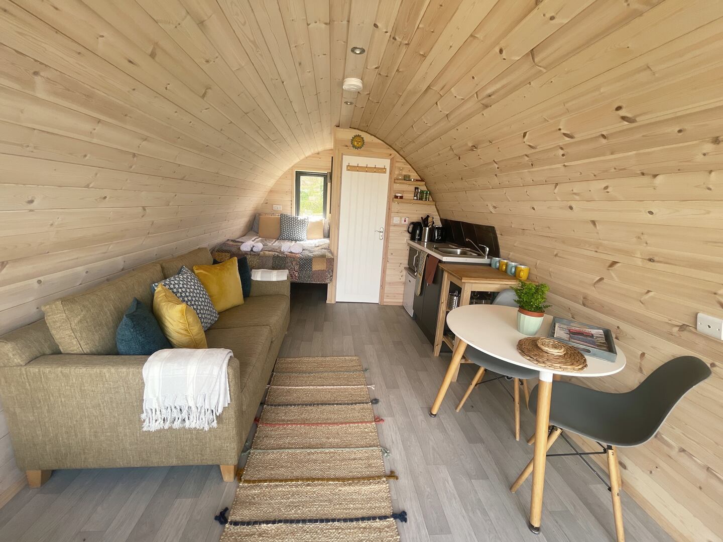 Shipping container, shepherd’s hut, glamping pod: Holiday home trio ...