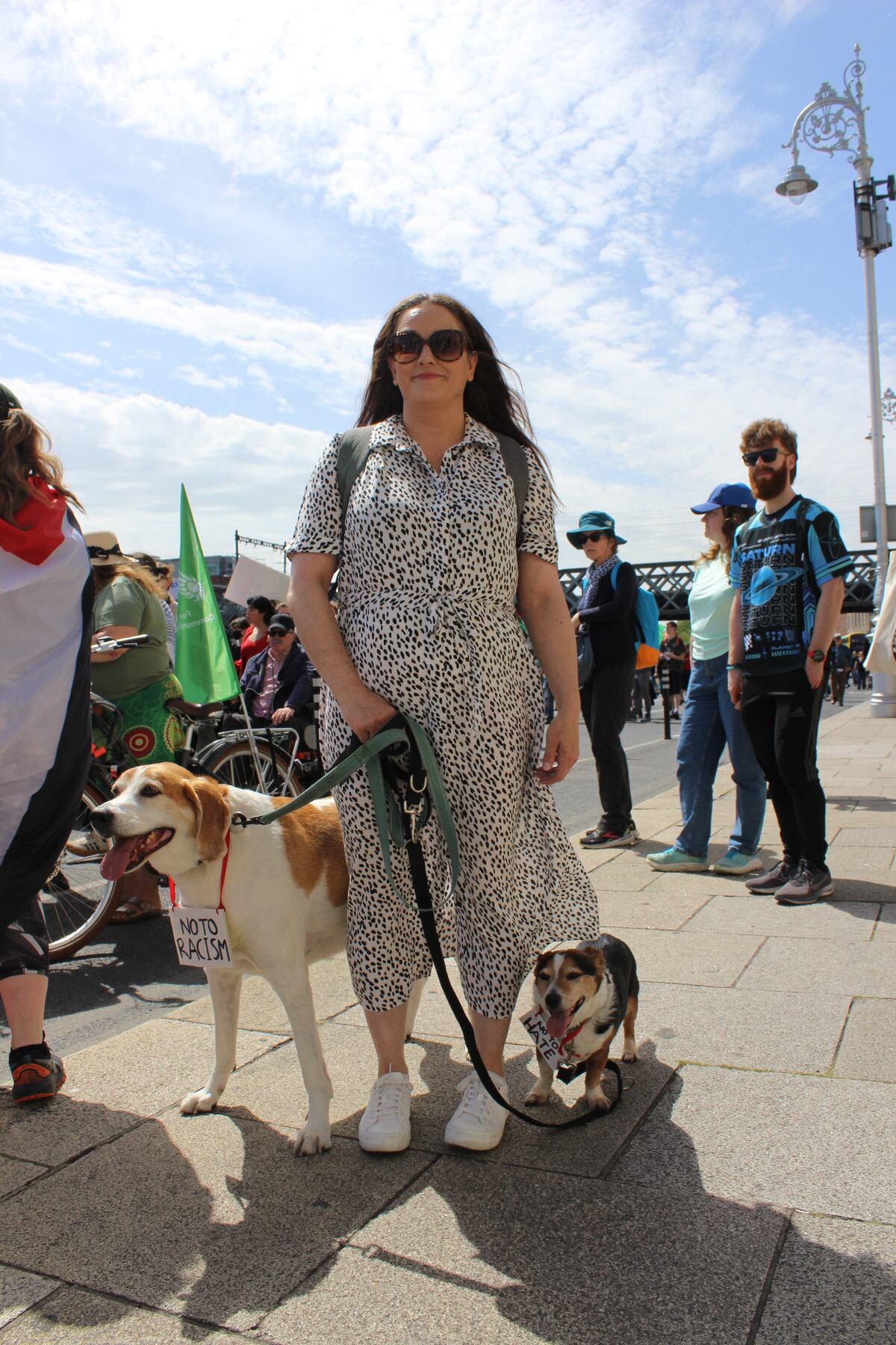 ‘There is fear in my home’: Up to 2,000 attend anti-racism march in ...