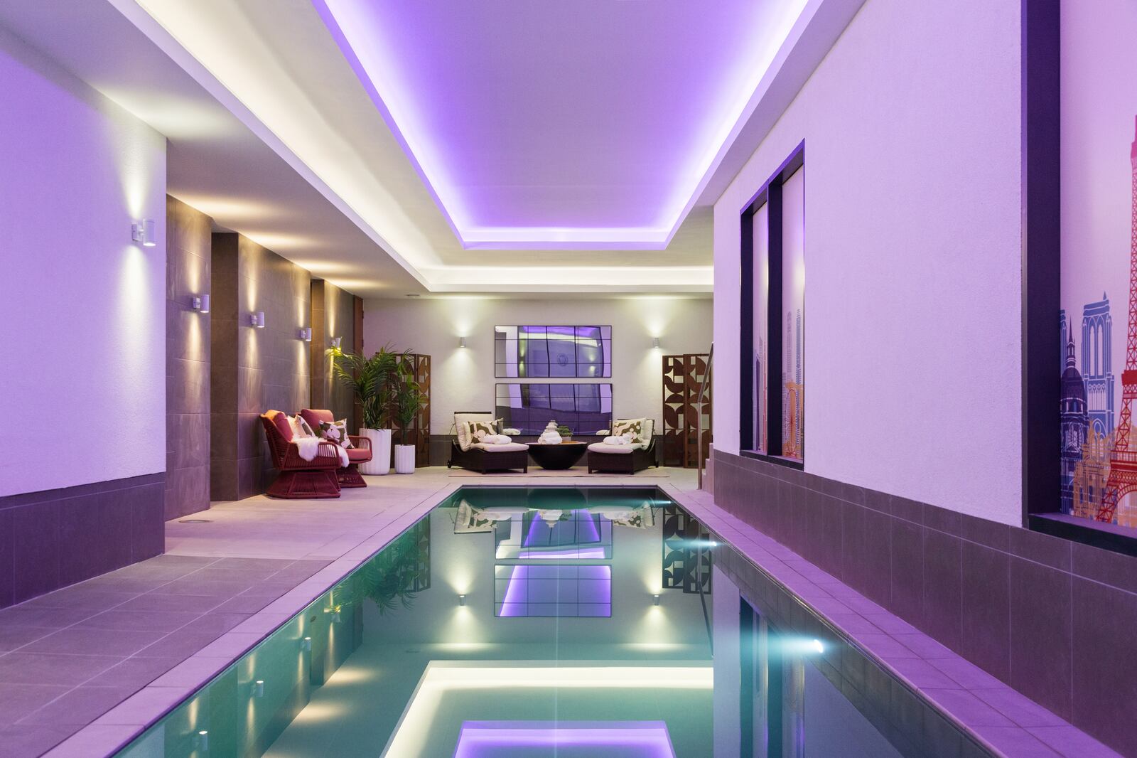 Look inside: Showstopper home with indoor pool and recording studio in ...