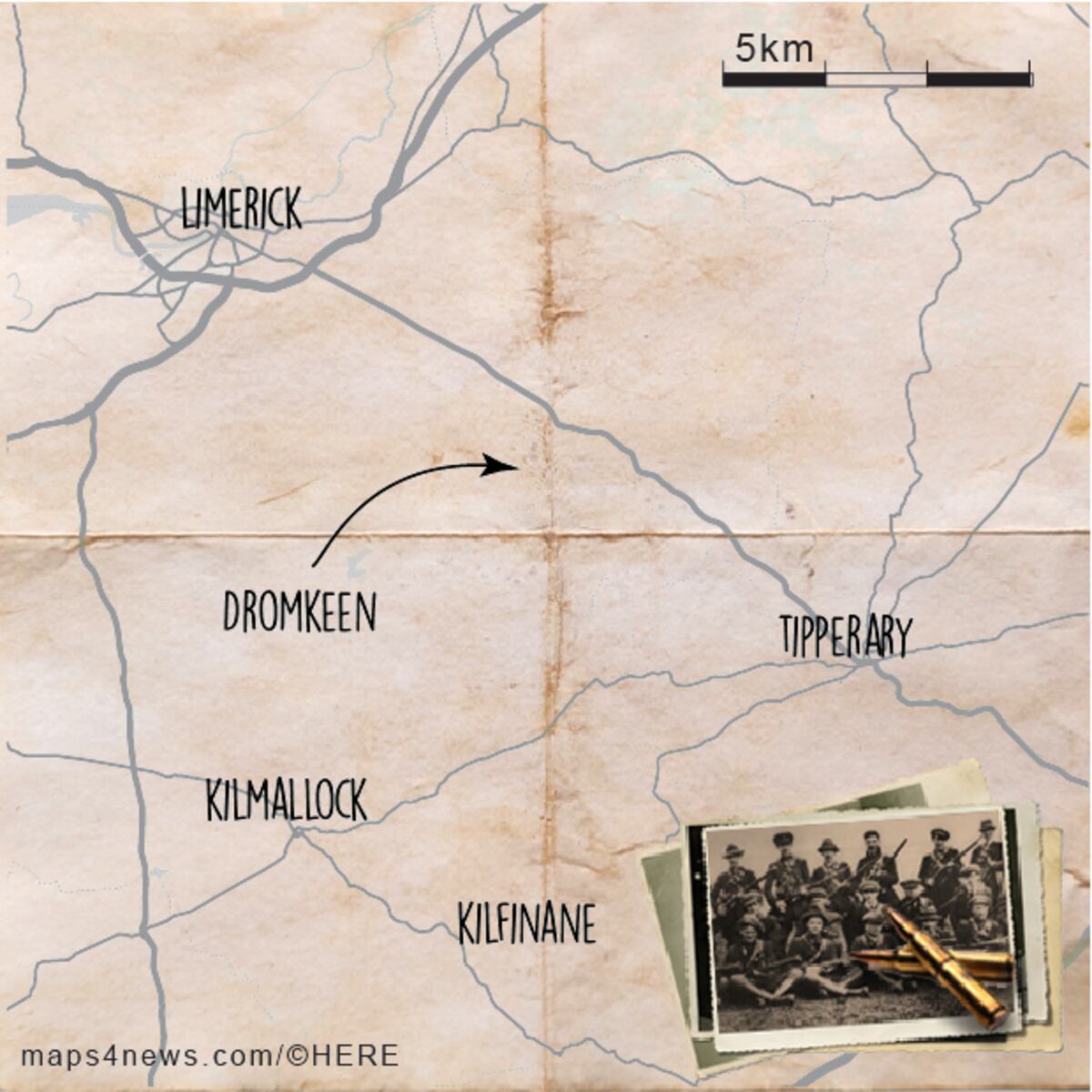 Shooting dead of IRA volunteer instigated general strike against ...
