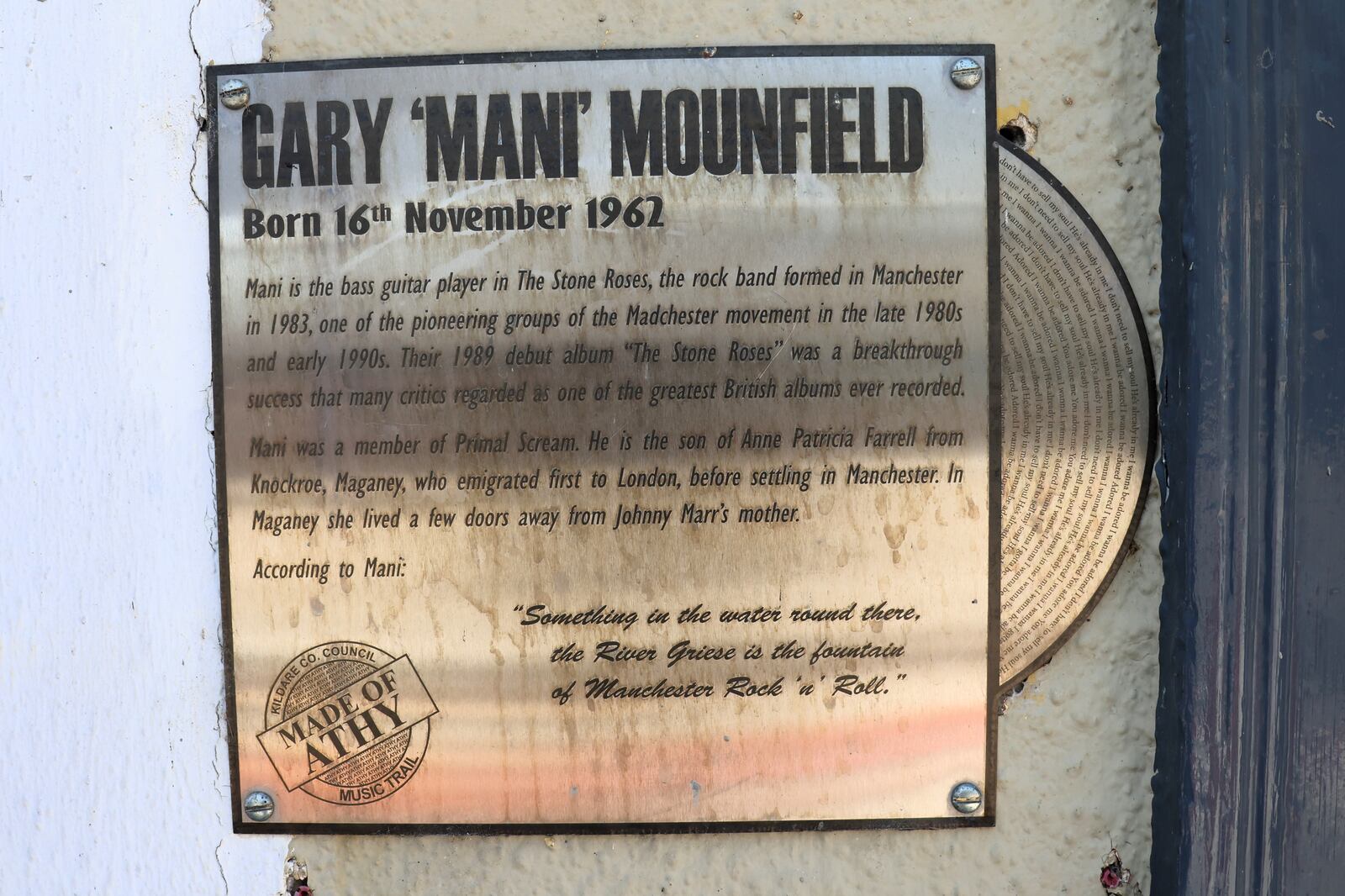 Athy, the town of the plaques, gets ready to welcome US senator Bernie ...