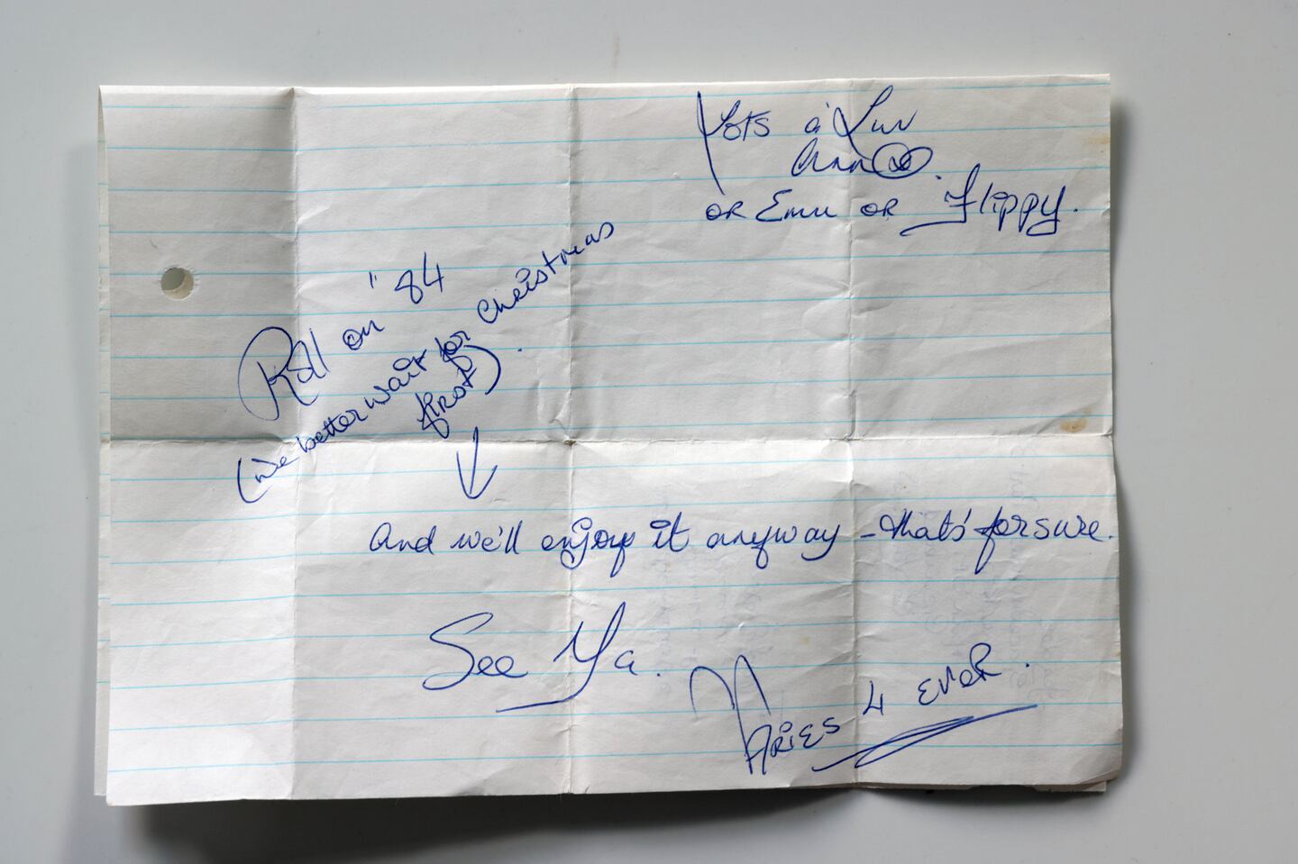 The last letters of Ann Lovett and her sister Trisha – The Irish Times