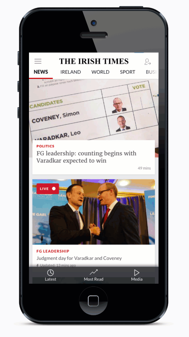 Features of Digital Subscriptions from The Irish Times
